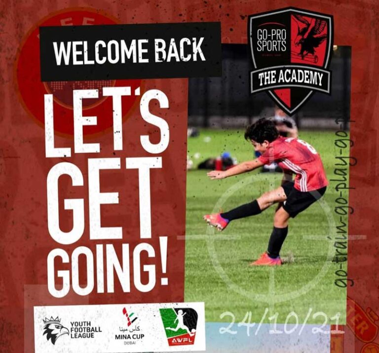 BOYS ACADEMY - GO-PRO SPORTS FOOTBALL ACADEMY DUBAI