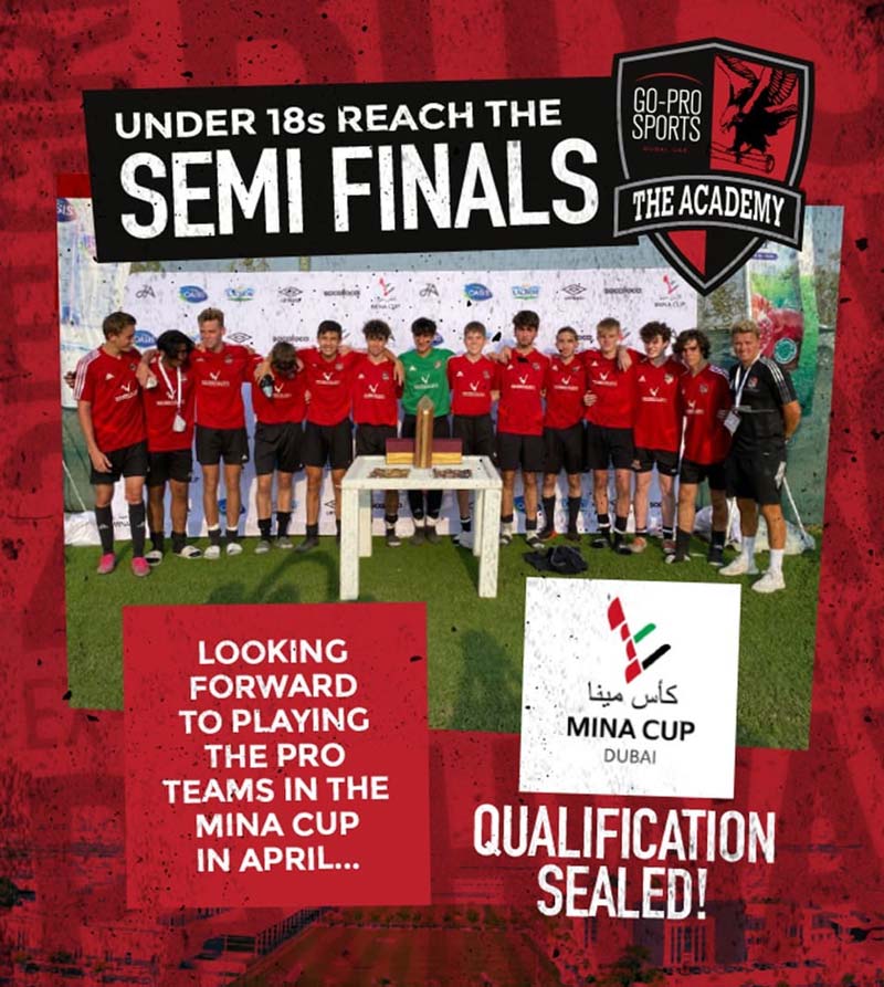 BOYS ACADEMY - GO-PRO SPORTS FOOTBALL ACADEMY DUBAI