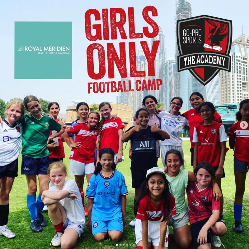 First ever ALL GIRLS CAMP at Le Royal Meridien in full flow... - GO-PRO ...